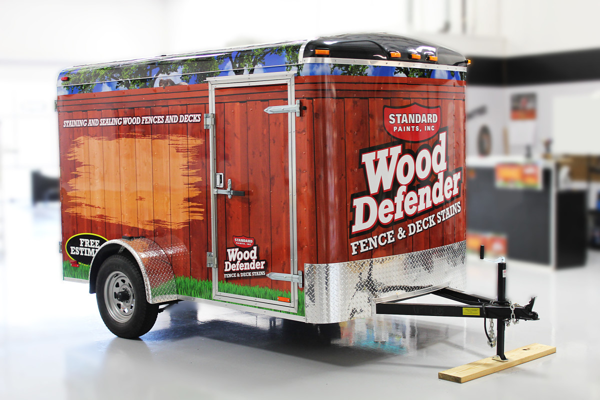 Trailer Wraps Dallas - Zilla Wraps