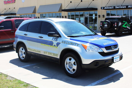 Security Car Graphics Fort Worth - Zilla Wraps