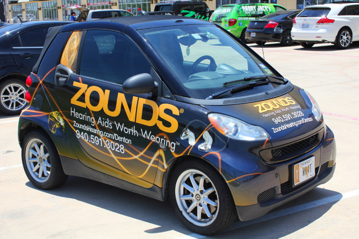 Smart Car Wraps DFW - Zilla Wraps