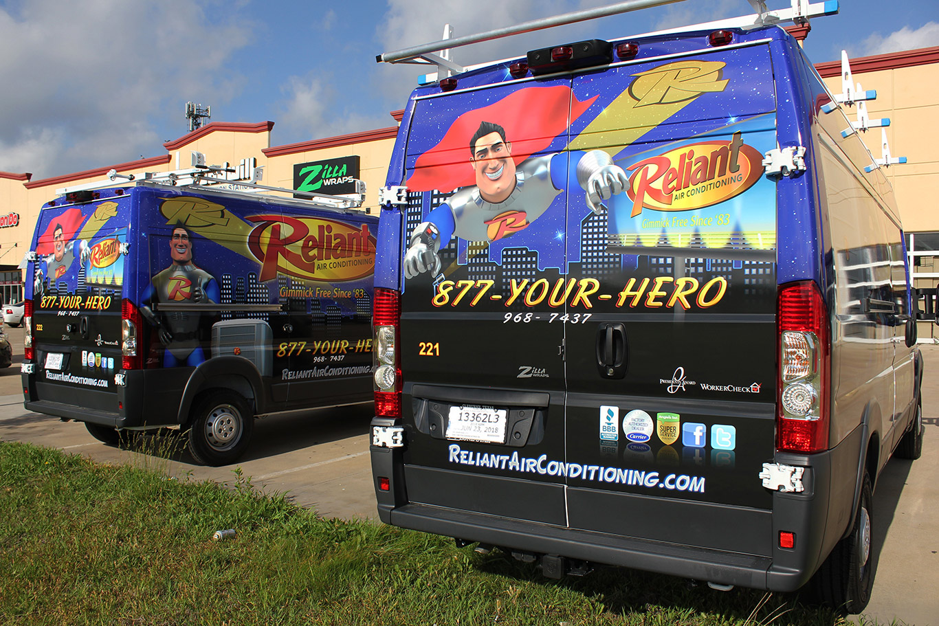 Van Wraps & Van Graphics - Zilla Wraps